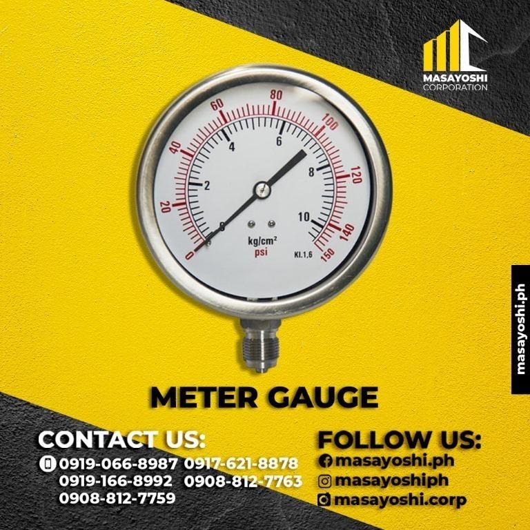 Meter Gauge for Manual Pump | Gauge | Check Meter | Gauge Meter ...