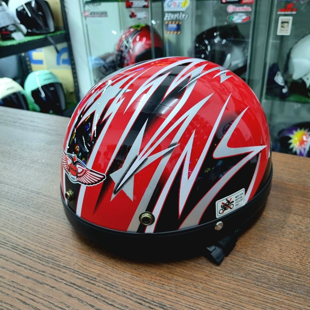 MHR Stella steng helmet, Motorcycles, Motorcycle Apparel on Carousell