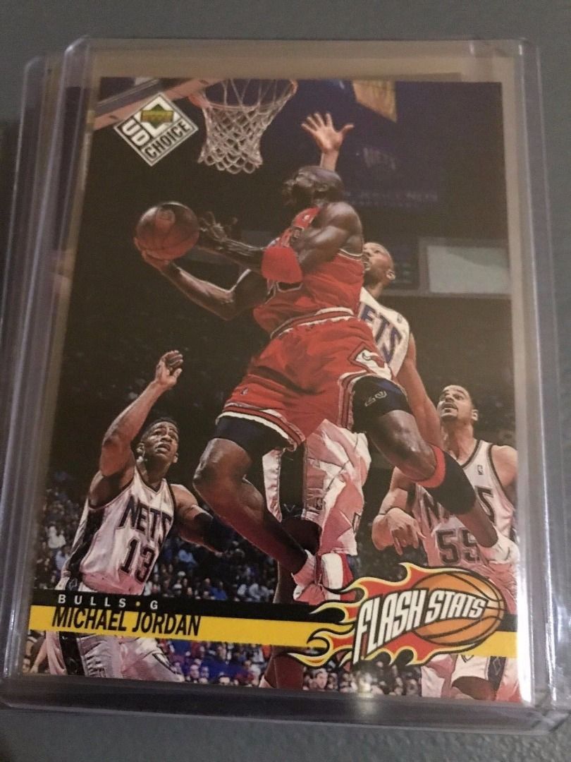 Michael Jordan FLASH STATS, Hobbies & Toys, Memorabilia & Collectibles ...