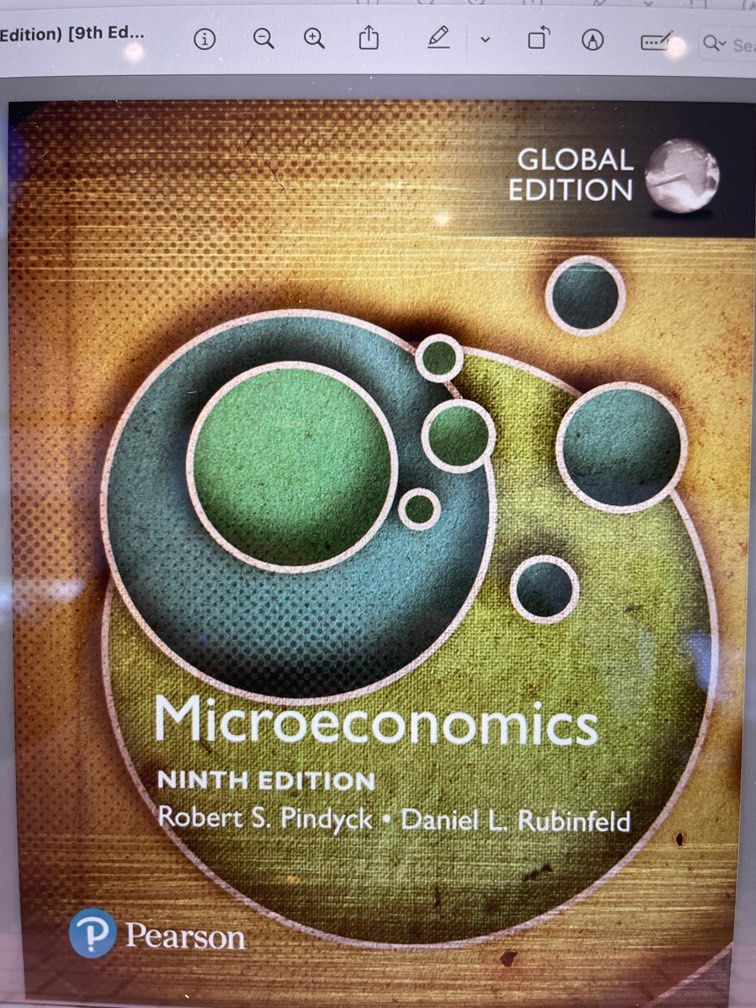Microeconomics (Global Edition) 9th Edition, Hobbies & Toys, Books ...