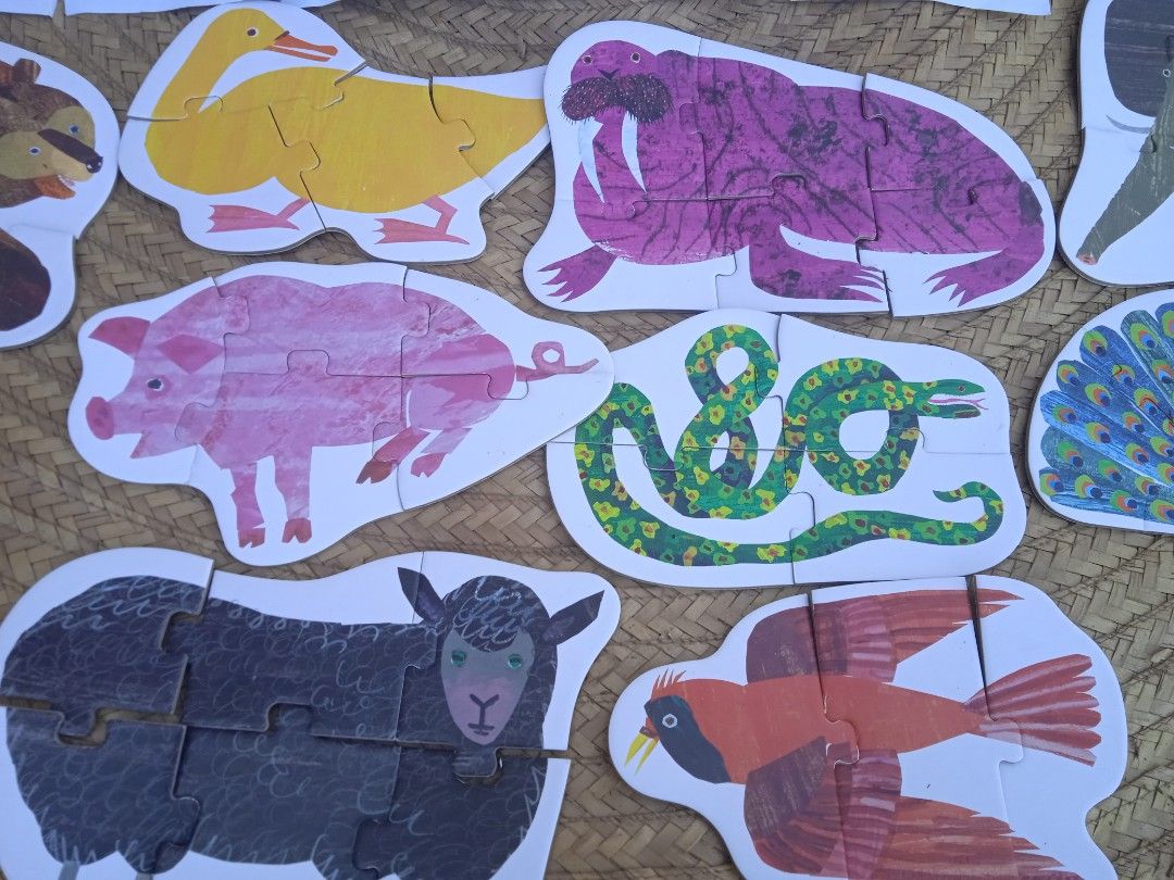 Mideer The World of Eric Carle Puzzle, Hobbies & Toys, Toys & Games on ...