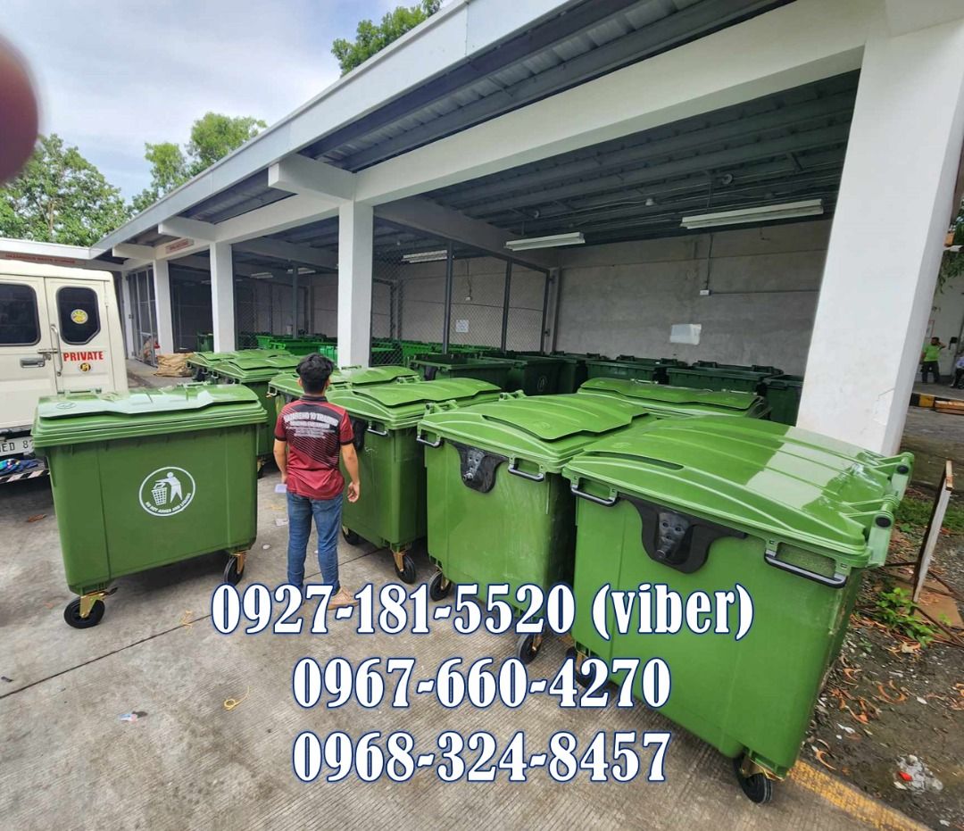 mobile bin 1100 liters, Furniture & Home Living, Cleaning & Homecare ...
