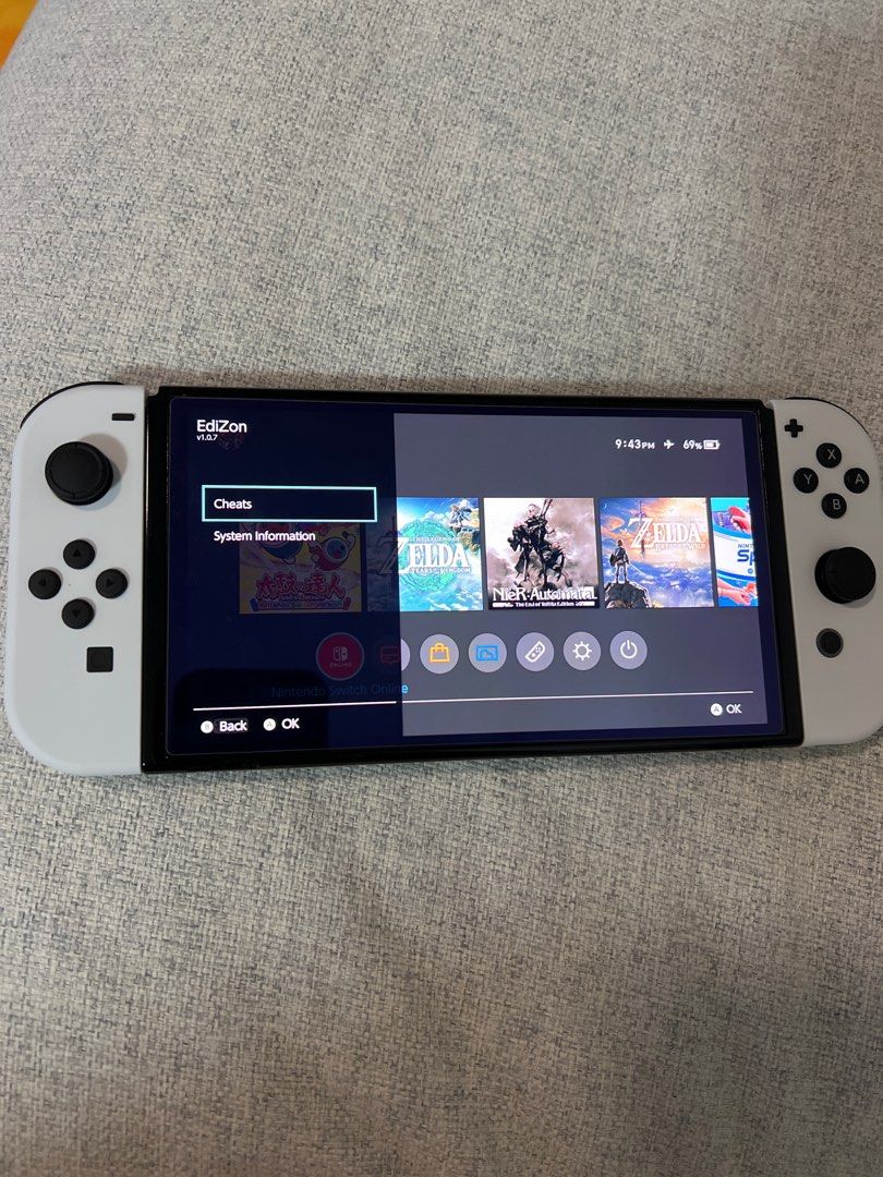 Modded Nintendo Switch OLED 128gb, Video Gaming, Video Game Consoles ...