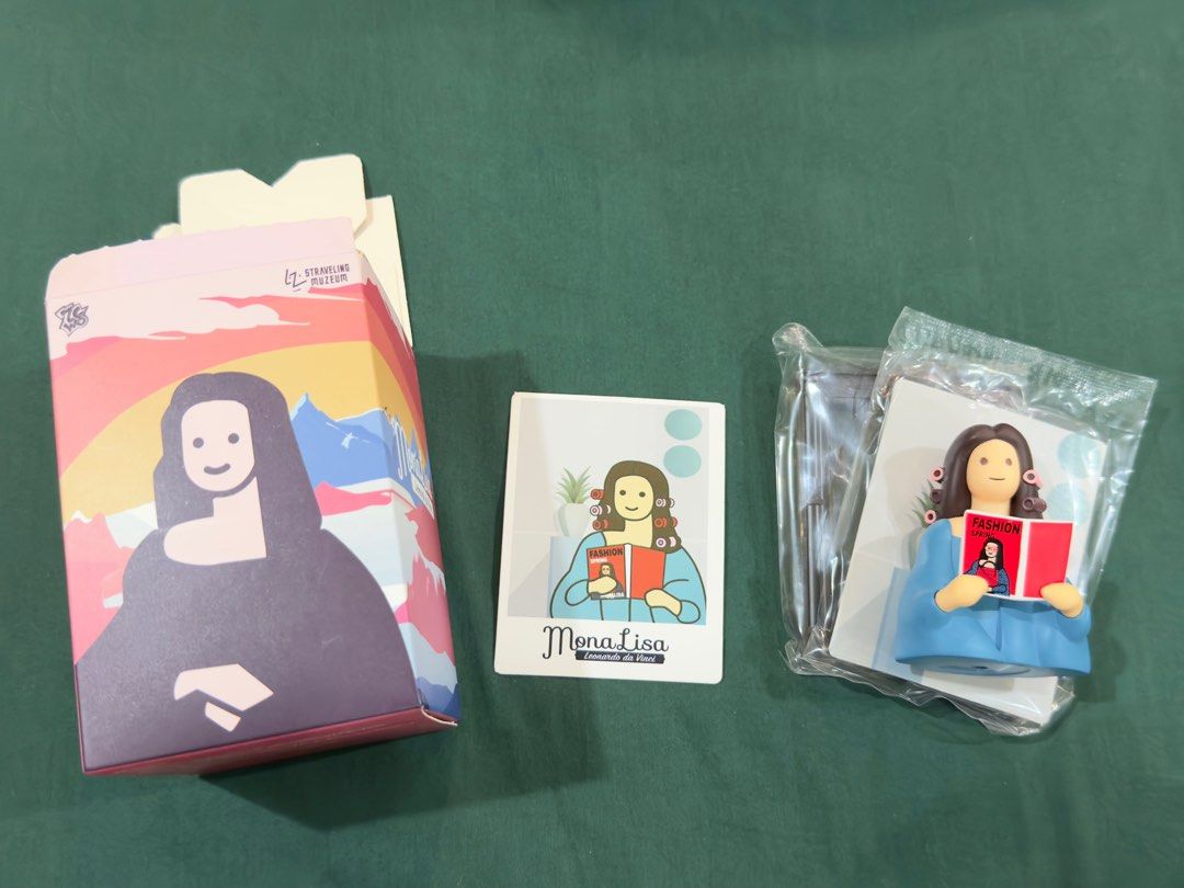 Mona Lisa Mini Figures By STRAVELING MUZEUM, Hobbies & Toys, Toys ...