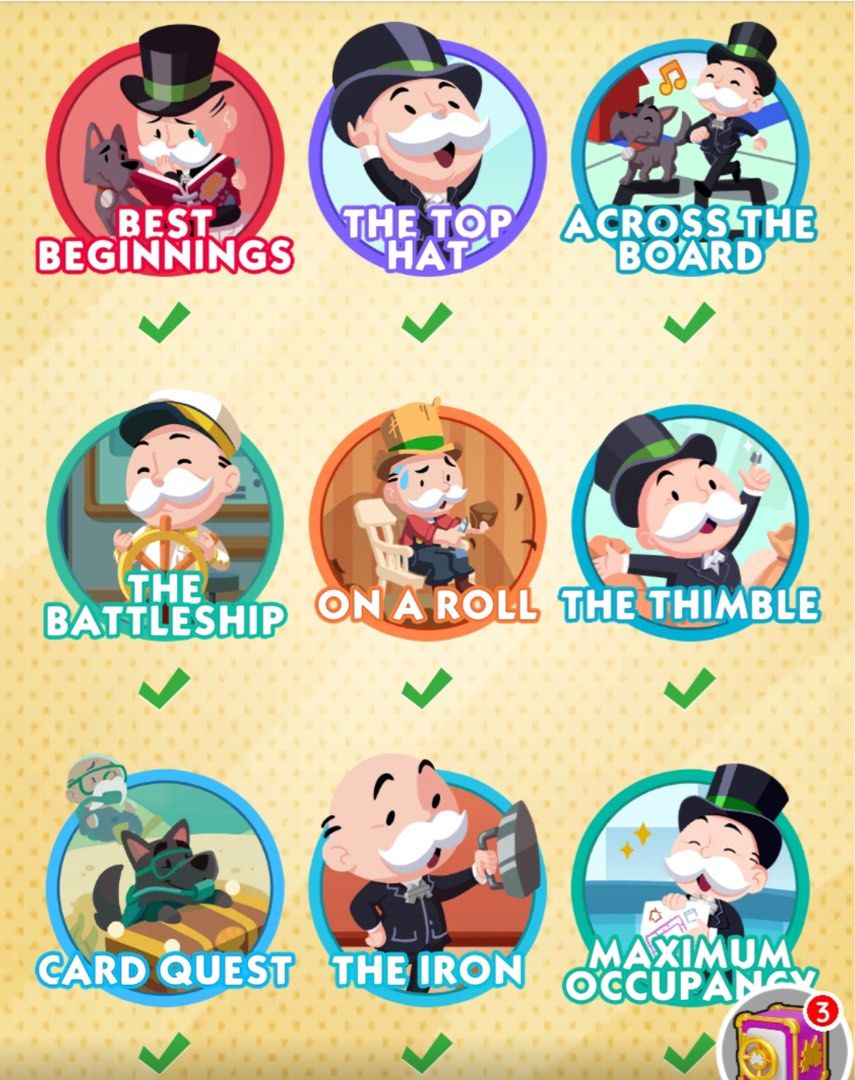 Monopoly 4stars Stickers, Video Gaming, Video Games, Others on Carousell