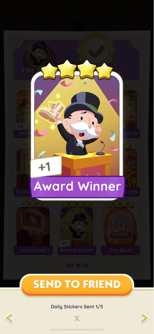 Monopoly Go Award Winner, Video Gaming, Video Games, Others on Carousell