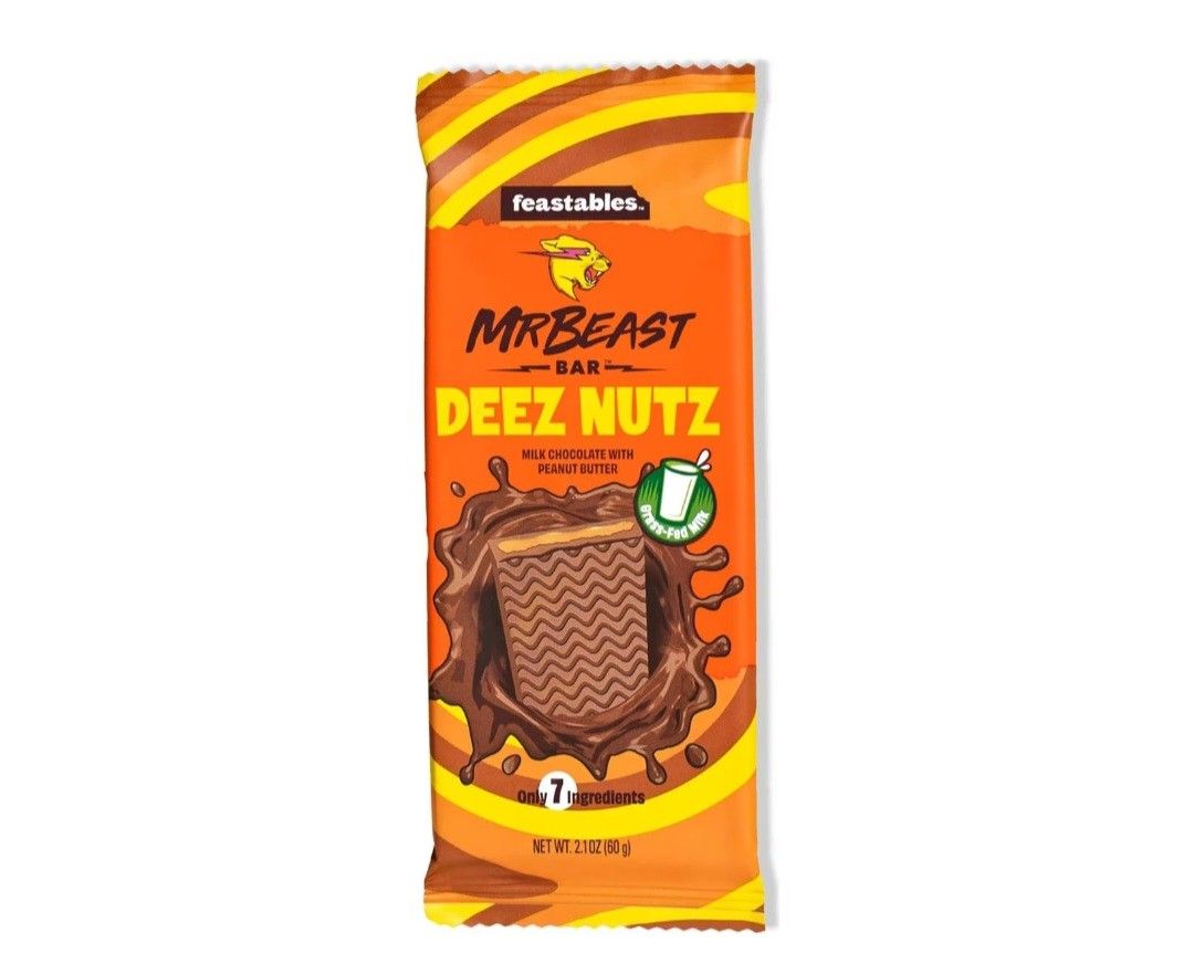 Mr Beast Chocolate Bar (60g), Food & Drinks, Other Food & Drinks on ...