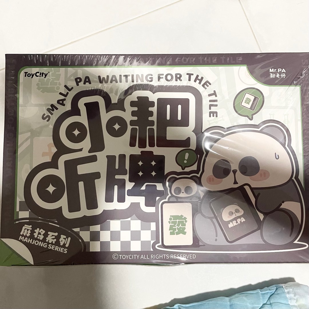 Mr Pa Mahjong tiles blind box (full box - 34 packs), Hobbies & Toys ...