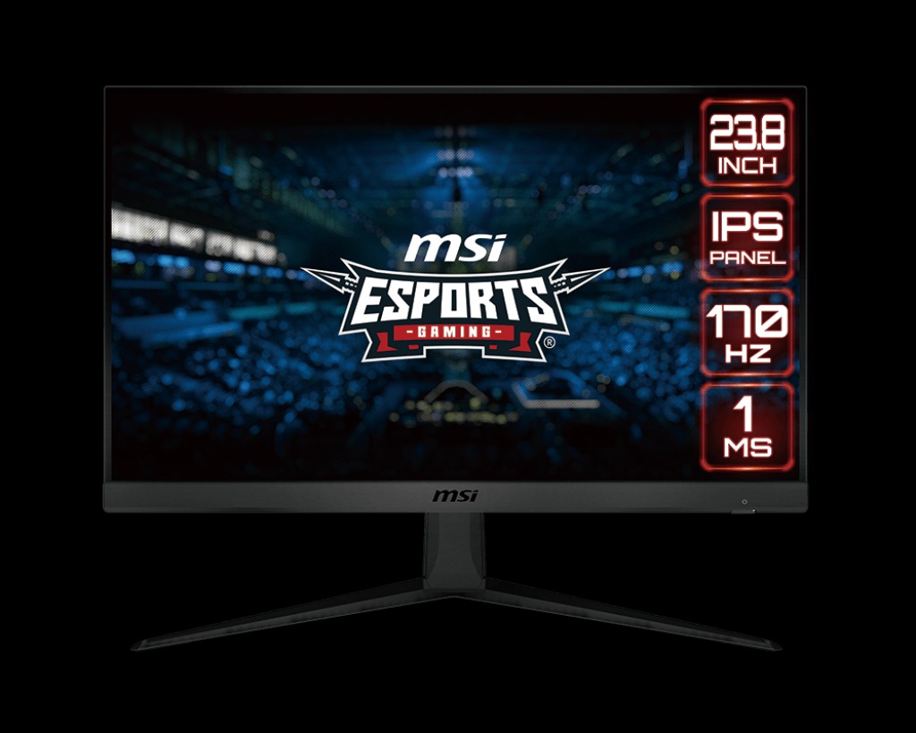 MSI G2412 - 24" Inch FHD 170Hz 1Ms IPS Panel 1080p Gaming Monitor ...
