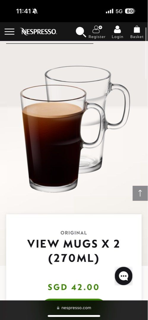 Nespresso View Gran Lungo, Furniture & Home Living, Kitchenware ...