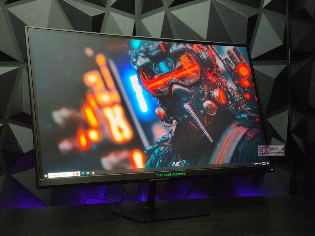 New 27 Inch QHD 2K IPS 180Hz Gaming Monitor Titan Army P27W2R Completed ...