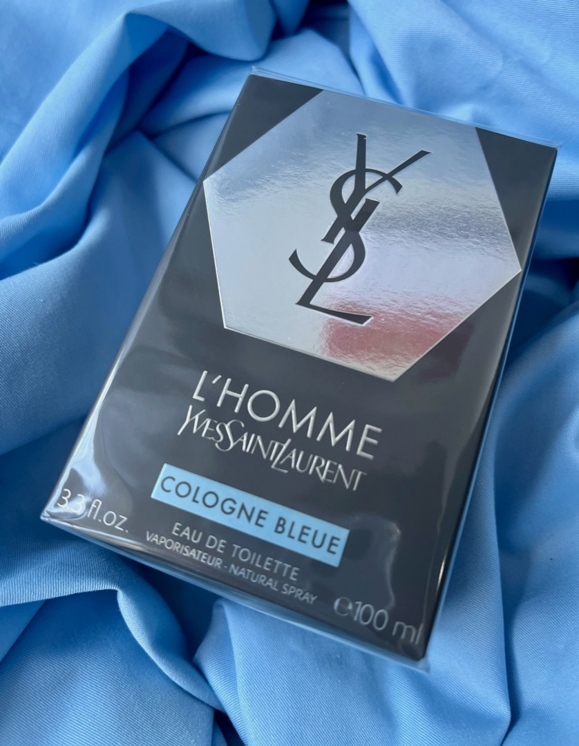 NEW ARRIVAL! BNEW AUTHENTIC YSL L'Homme Cologne Bleue 100ml EDT Spray Perfume For Men P7,490 ...