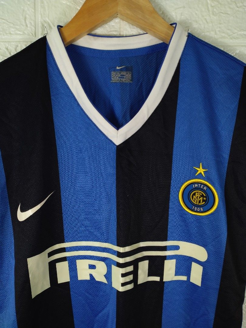 NIKE FIRELLI FOOTBALL JERSEY, Men's Fashion, Activewear on Carousell