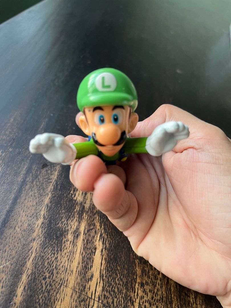 Nintendo Super Mario Flying Luigi Plastic 3" Long Toy Figure 2017 ...