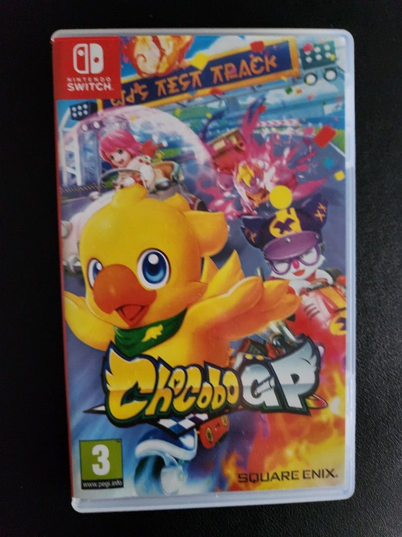 Nintendo Switch Chocobo GP, Video Gaming, Video Games, Nintendo on ...