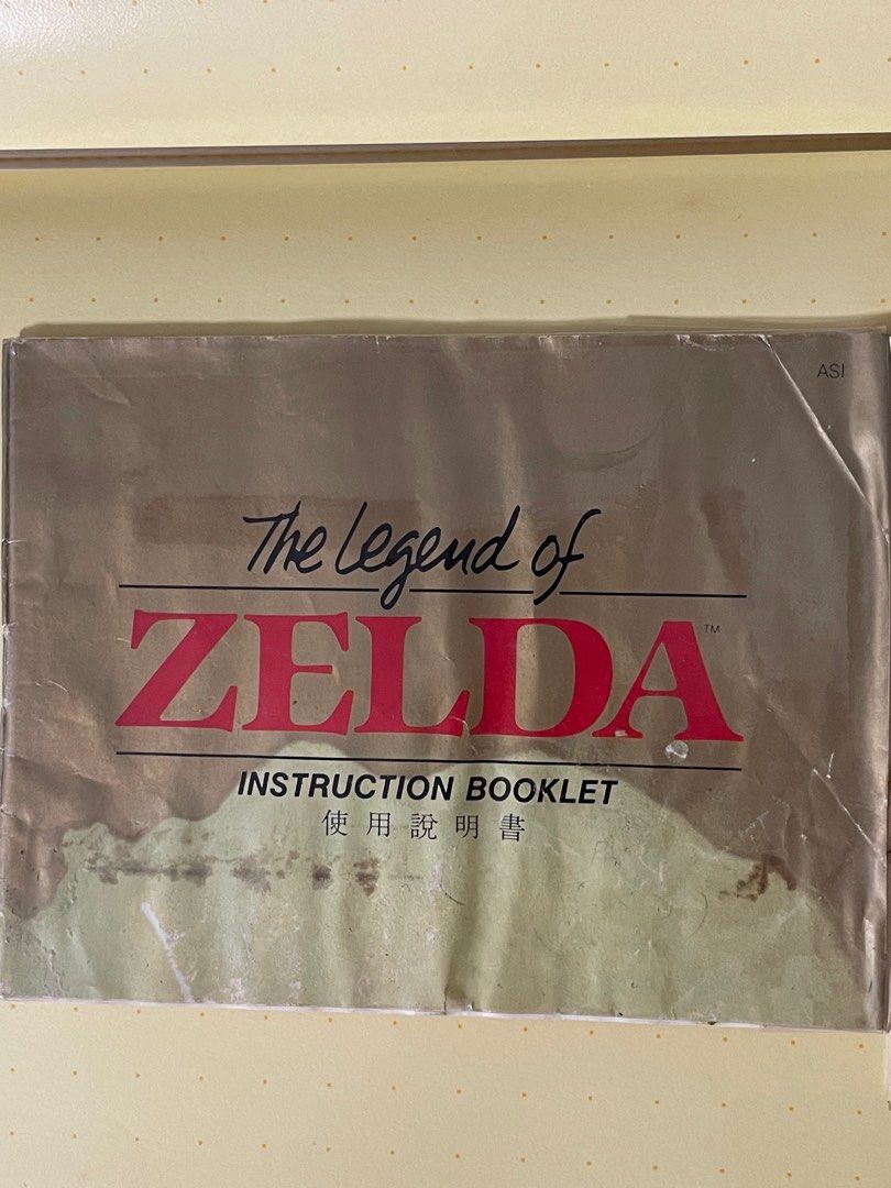 Nintendo Legend Zelda Booklet, Video Gaming, Video Games, Nintendo on ...
