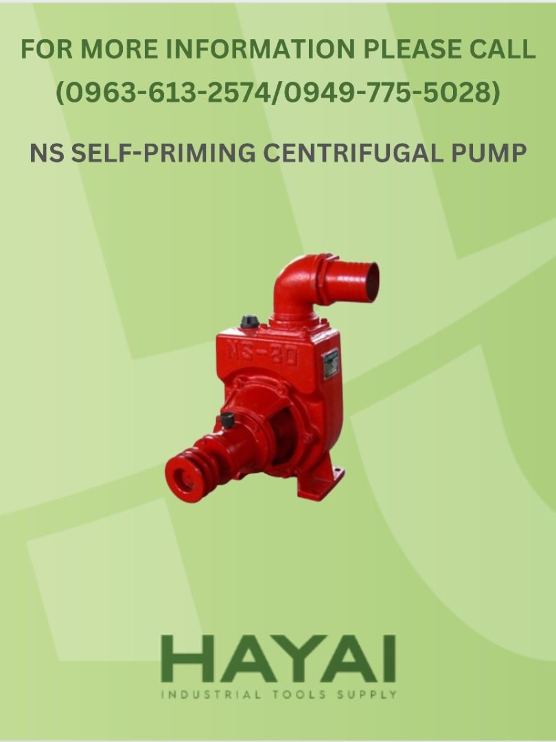 NS PUMP SELF-PRIMING CENTRIFUGAL PUMP, Commercial & Industrial ...