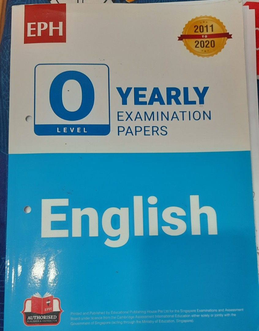 O level examination papers, Hobbies & Toys, Books & Magazines ...