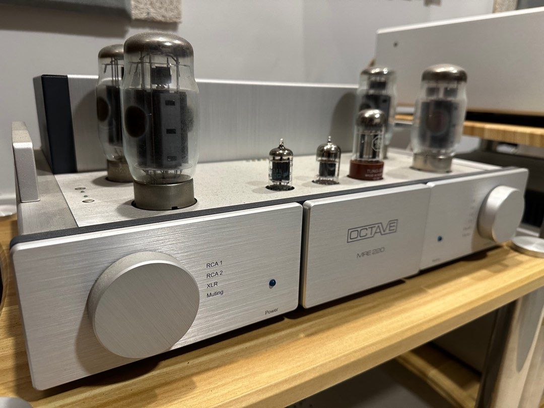 Octave tube amplifiers HP700 and MRE220 set, Audio, Soundbars, Speakers ...