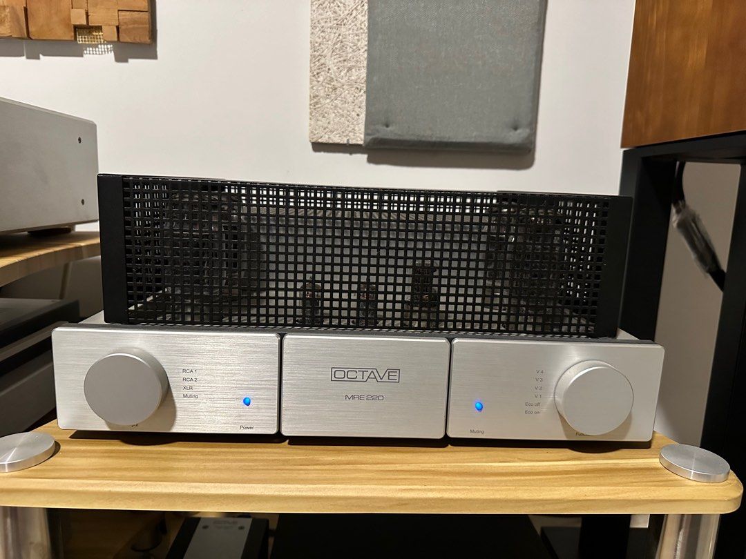 Octave tube amplifiers HP700 and MRE220 set, Audio, Soundbars, Speakers ...