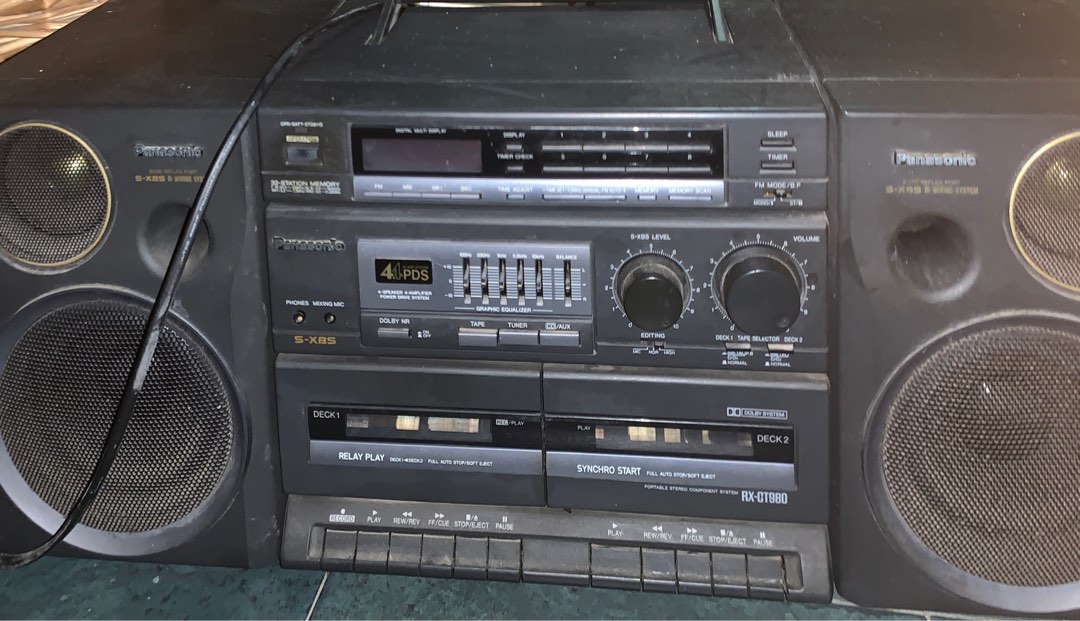 Old mini compo radio, Audio, Other Audio Equipment on Carousell