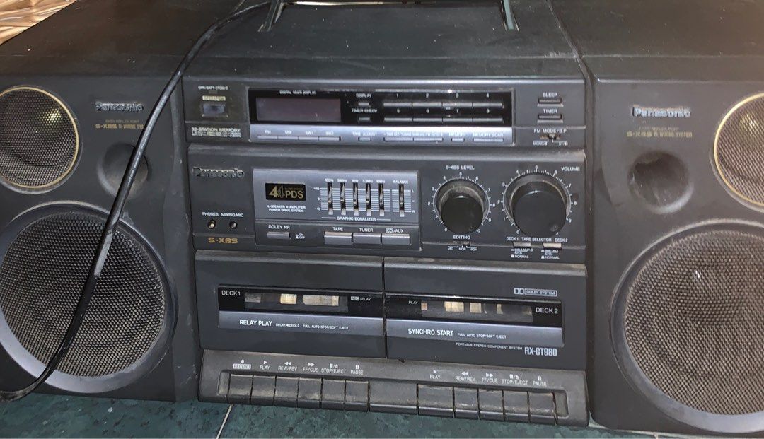 Old mini compo radio, Audio, Other Audio Equipment on Carousell