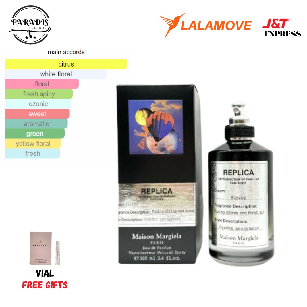 ORIGINAL AUTHENTIC MAISON MARGIELA REPLICA FLYING EDP 100ML, Beauty ...