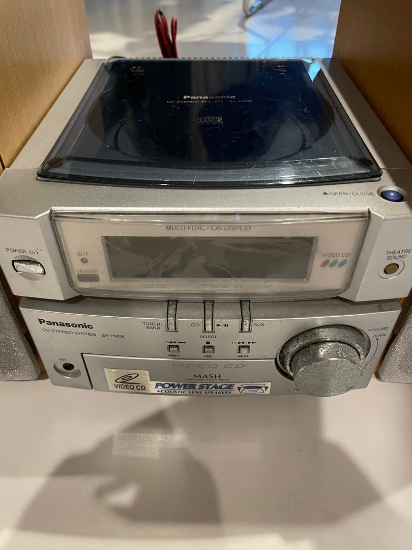 Panasonic CD Stereo System SA-PM06, TV & Home Appliances, TV ...