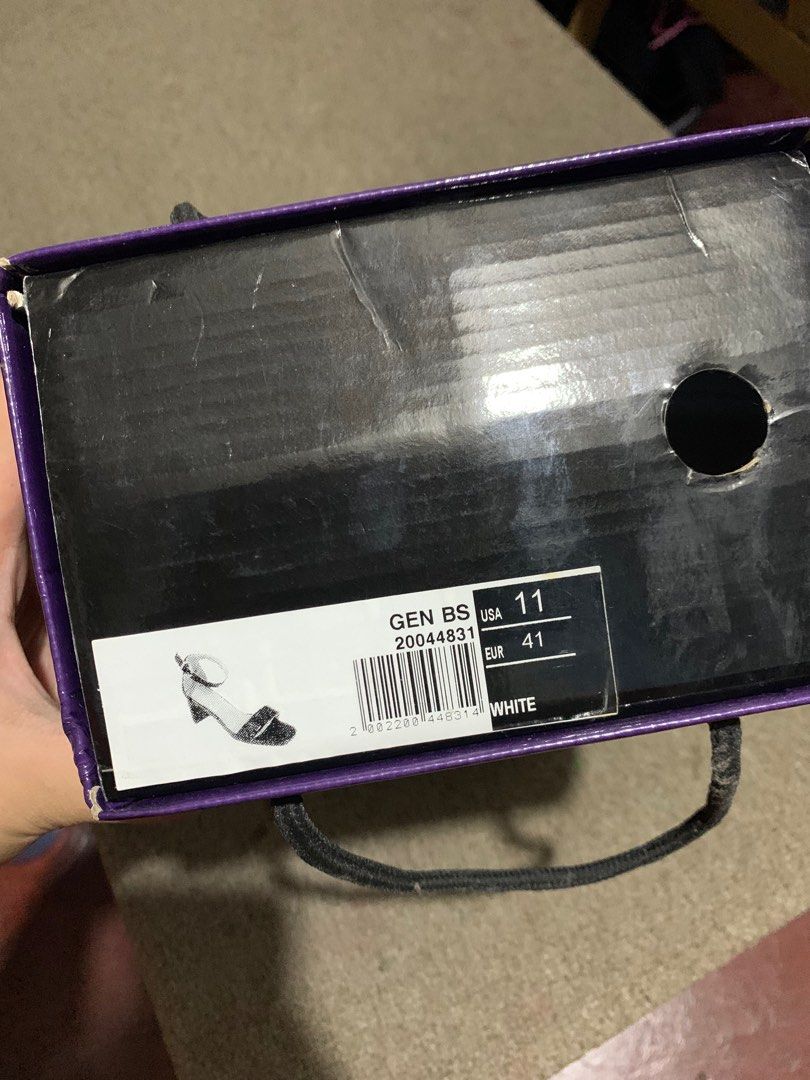 Parisian Plus Gen BS Heels in White, Women's Fashion, Footwear, Heels ...