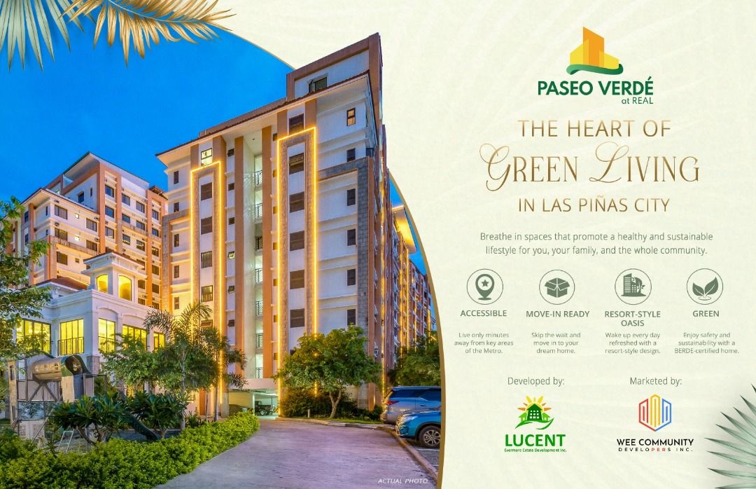Paseo Verde at Real - Ready for Occupancy Low-rise Condominium ...