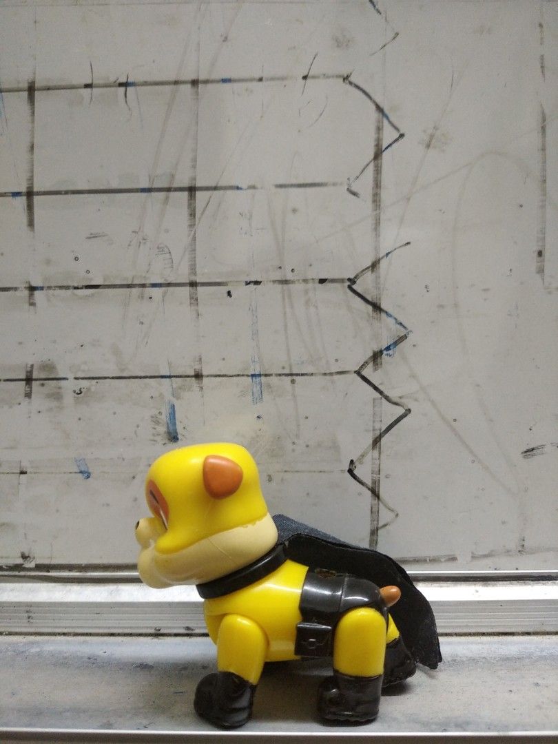 PAW PATROL RUBBLE FIGURE, Hobbies & Toys, Toys & Games on Carousell