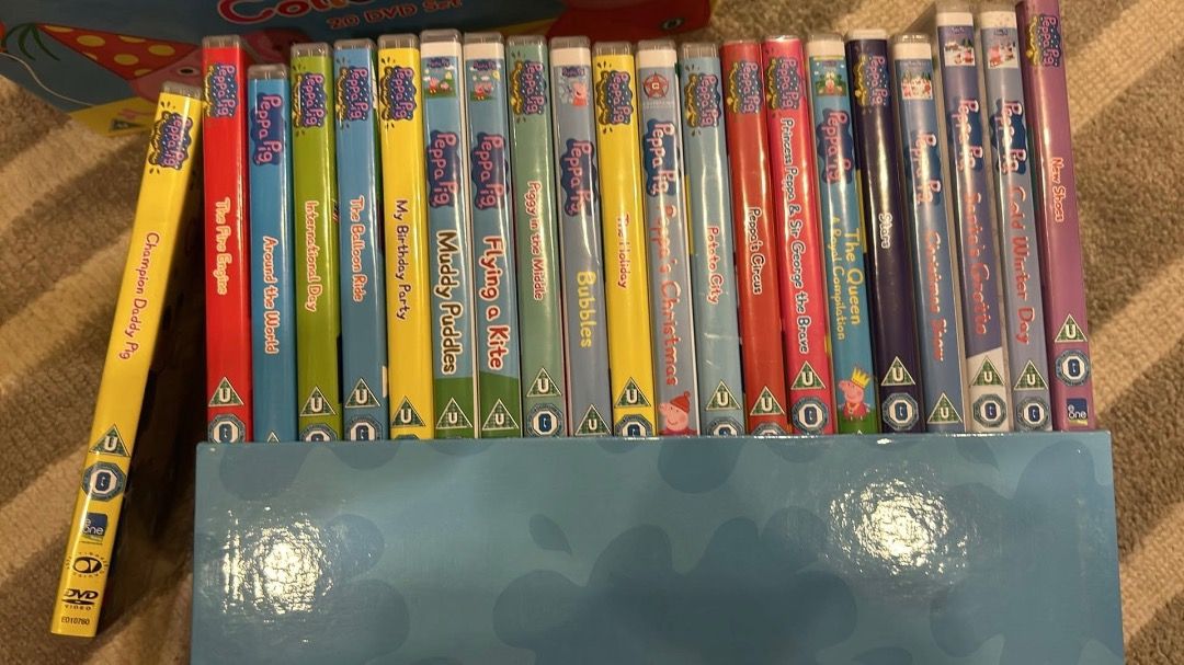 Peppa pig ultimate collection 20 dvd set + 1 extra dvd, Hobbies & Toys ...