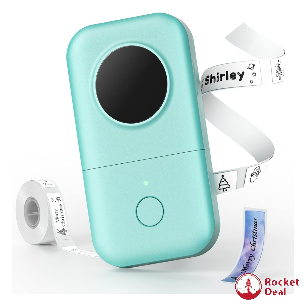 Phomemo D30 Label Maker Machine with Tape, Bluetooth Portable Mini ...