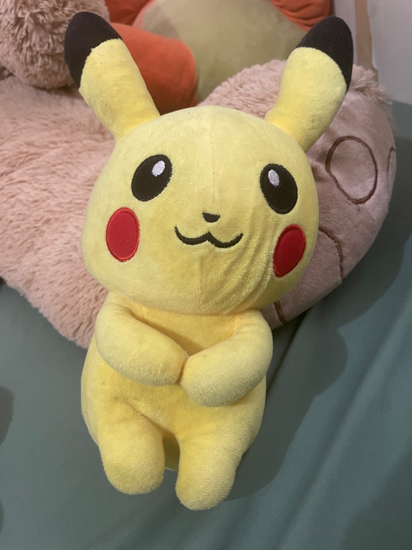 Pikachu Stuffed Toy Plushie from Taiwan, Hobbies & Toys, Toys & Games ...