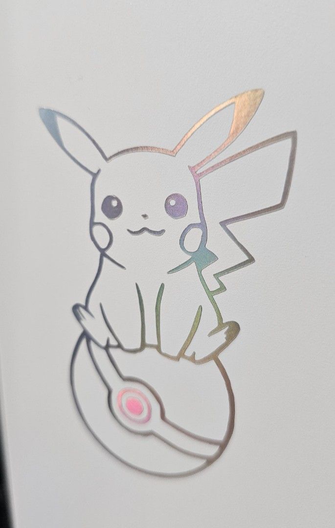 Pikachu Vinyl Sticker, Hobbies & Toys, Stationery & Craft, Art & Prints ...