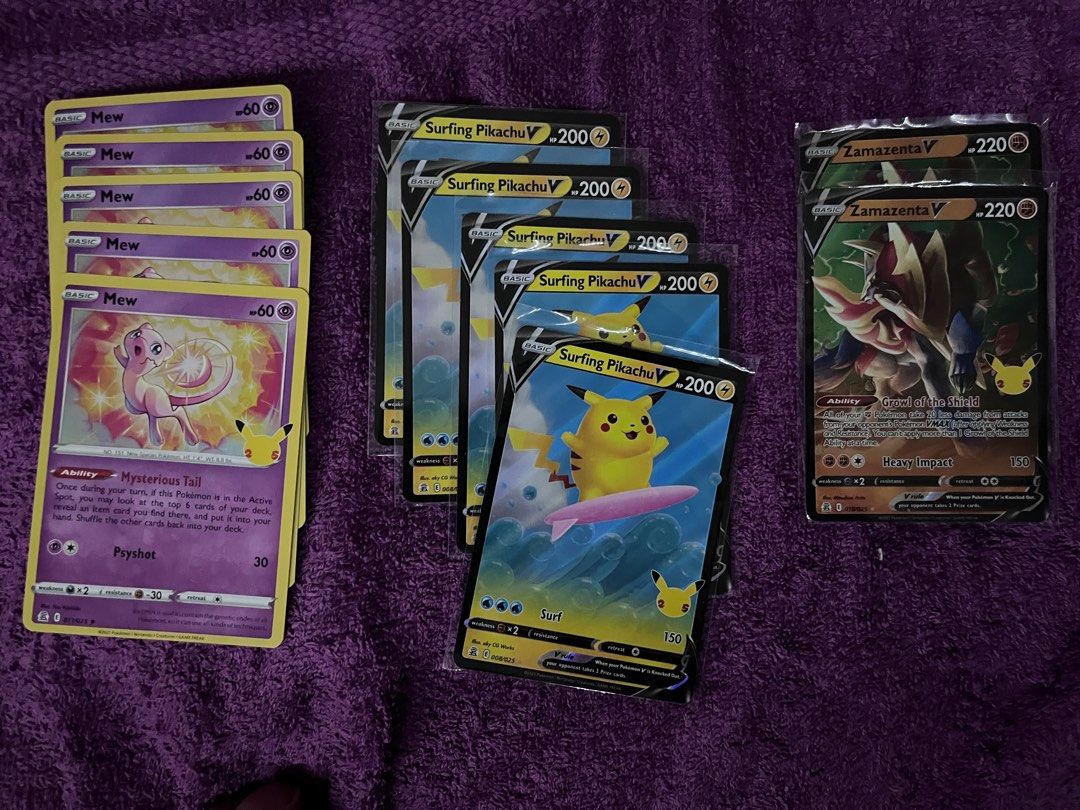 Pokemon - Celebrations cards, Deck box, 151 UPC Box, 7-11 x Pokemon ...