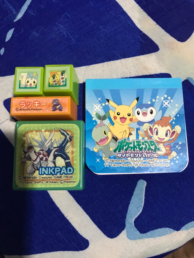 pokemon nintendo stamp, Hobbies & Toys, Toys & Games on Carousell
