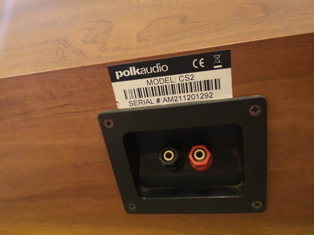 Polk Audio CS2 Centre Speaker, Audio, Soundbars, Speakers & Amplifiers ...