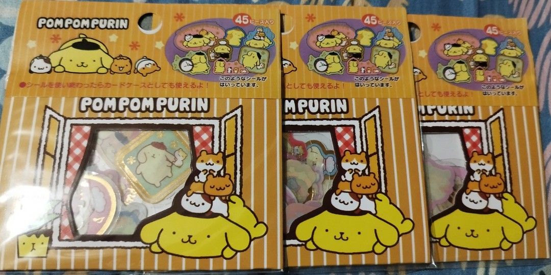 Pompompurin Sticker Packs, Hobbies & Toys, Stationery & Craft, Other ...