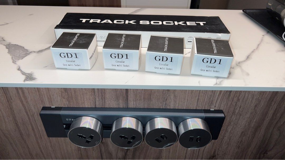 Power bar Track socket, TV & Home Appliances, Electrical, Adaptors ...