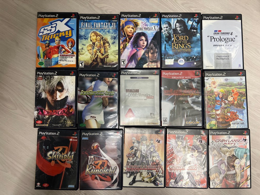 PS2 - Playstation 2 Games - All CIB ($20 each), Video Gaming, Video ...