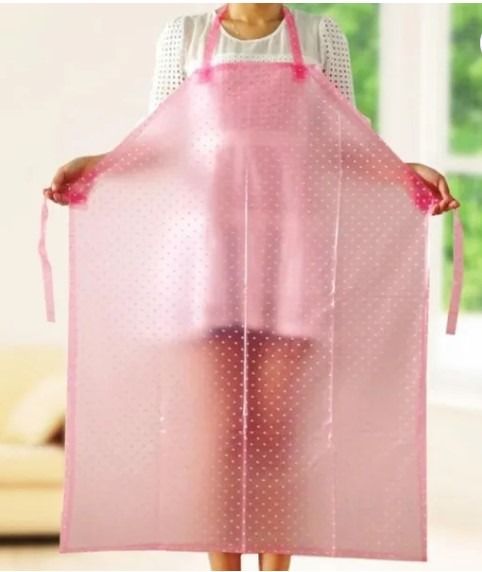 PVC Kitchen Apron Waterproof, Furniture & Home Living, Kitchenware ...