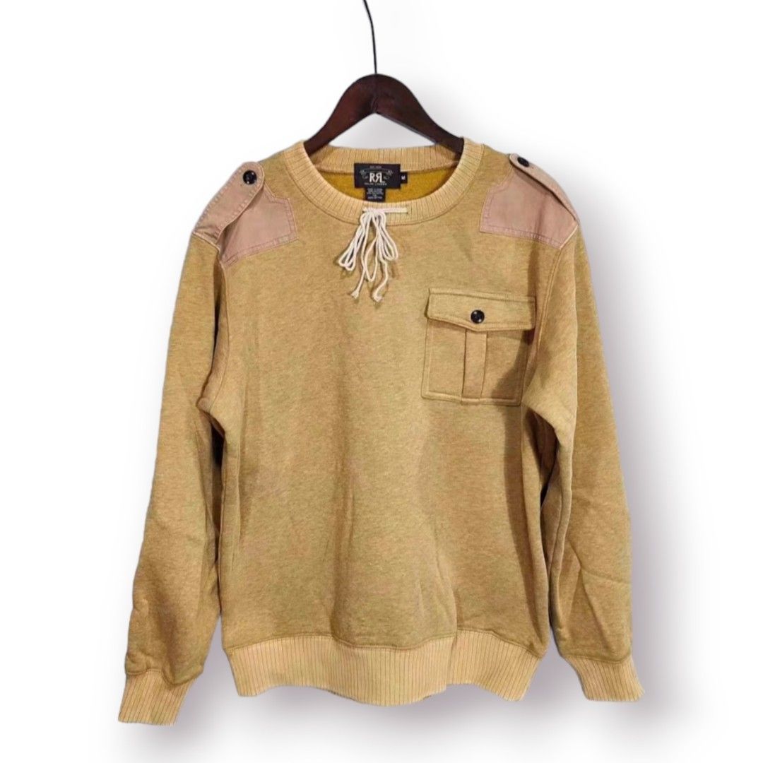 Ralph Lauren RRL Laced Collar Jumper, Men's Fashion, Coats, Jackets and ...