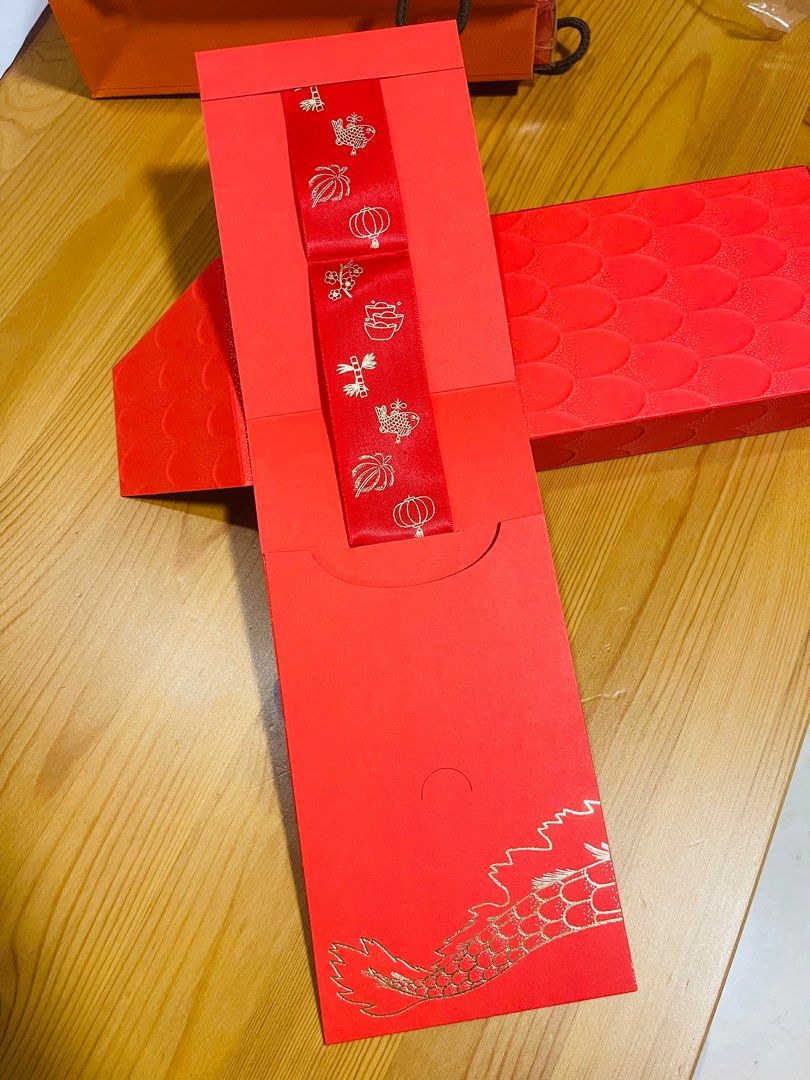 Red Packet Hermes Hong Bao, Luxury, Accessories on Carousell