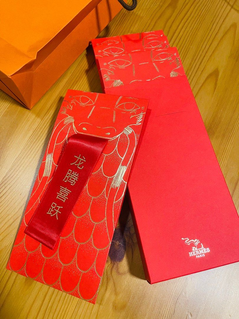 Red Packet Hermes Hong Bao, Luxury, Accessories on Carousell