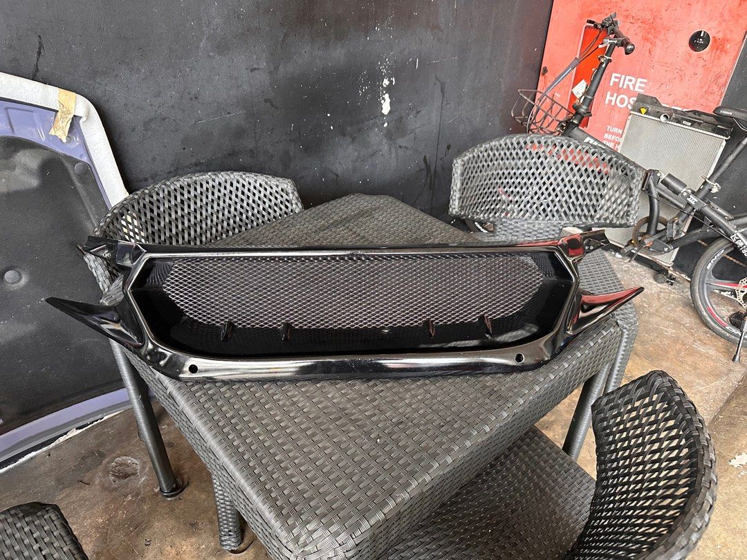 Replica Js grill for fc/fk civic, Car Accessories, Accessories on Carousell
