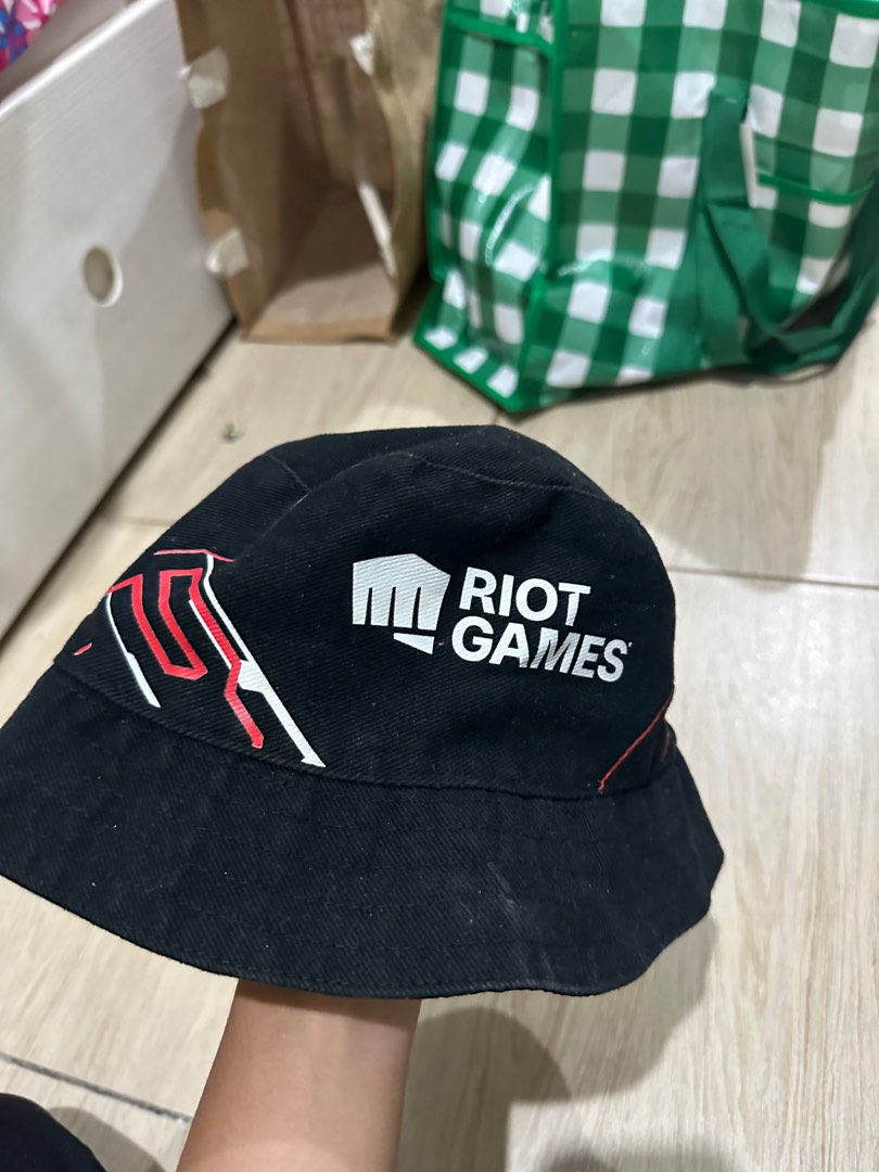 RIOT ganes official bucket Hat, Men's Fashion, Watches & Accessories ...