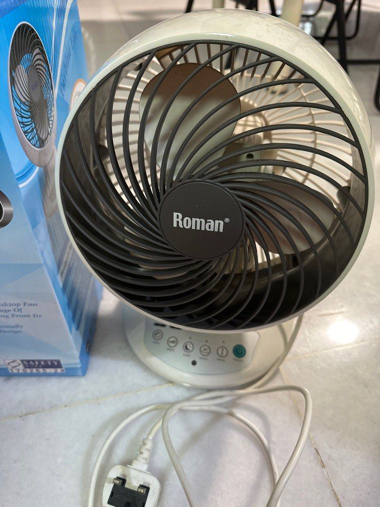 Roman Turbine Fan, TV & Home Appliances, Other Home Appliances on Carousell
