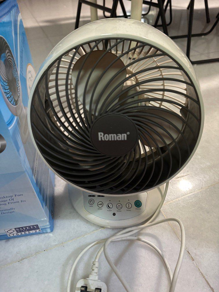 Roman Turbine Fan, TV & Home Appliances, Other Home Appliances on Carousell