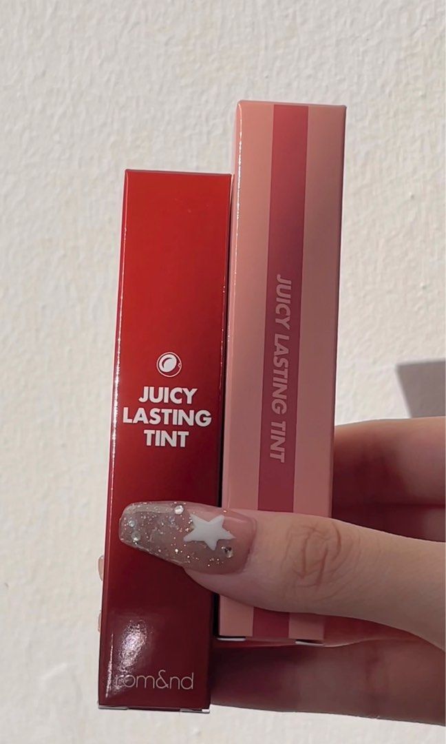romand juicy lasting tint - nucadamia & dark, Beauty & Personal Care ...